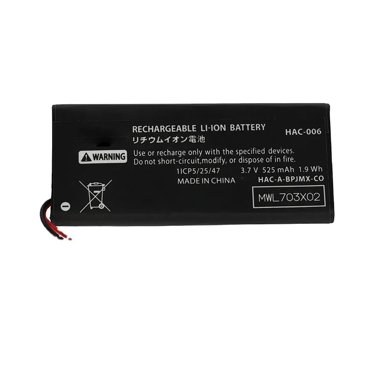 HAC-006 Replacement Batteries Pack Joy Cons NS Rechargeable Li-ion ...
