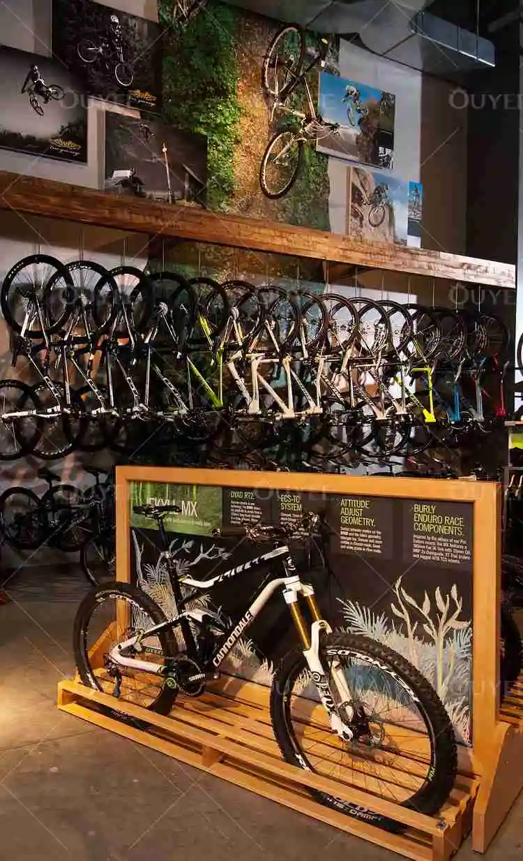 POS Bike Shop Interior Design: Retail Display Fixtures for Mountain ...