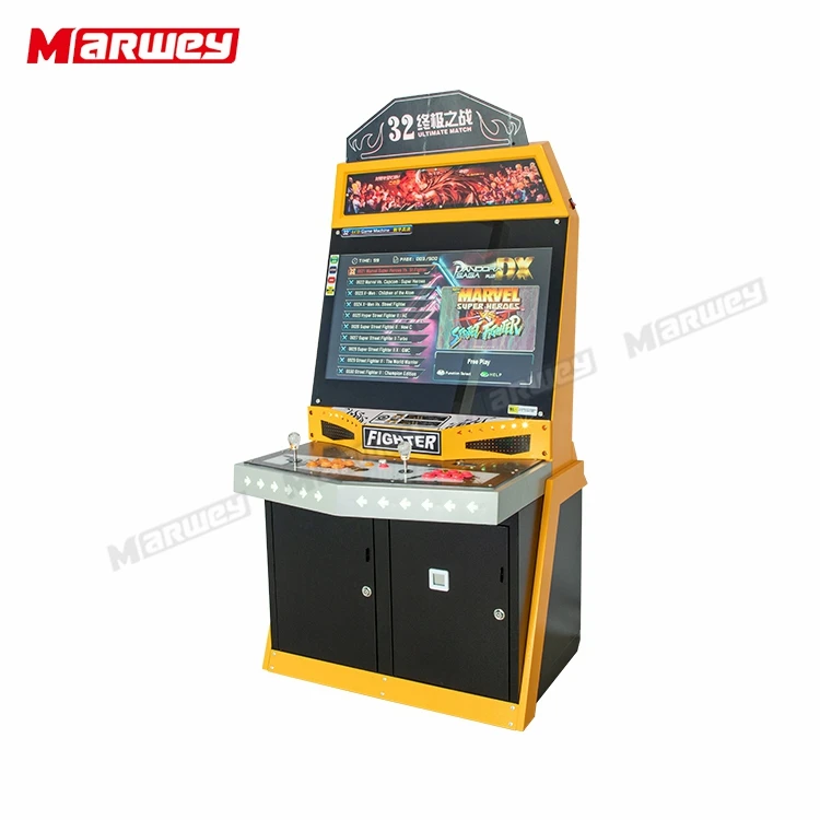 Professional Upright 32 Inch Fighting Arcade Game Machines