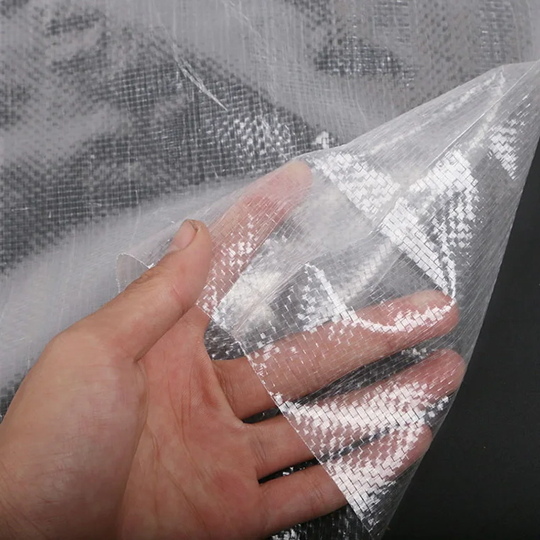 Transparent Clear Sack Laminated Polypropylene Bags PP Woven Sack ...