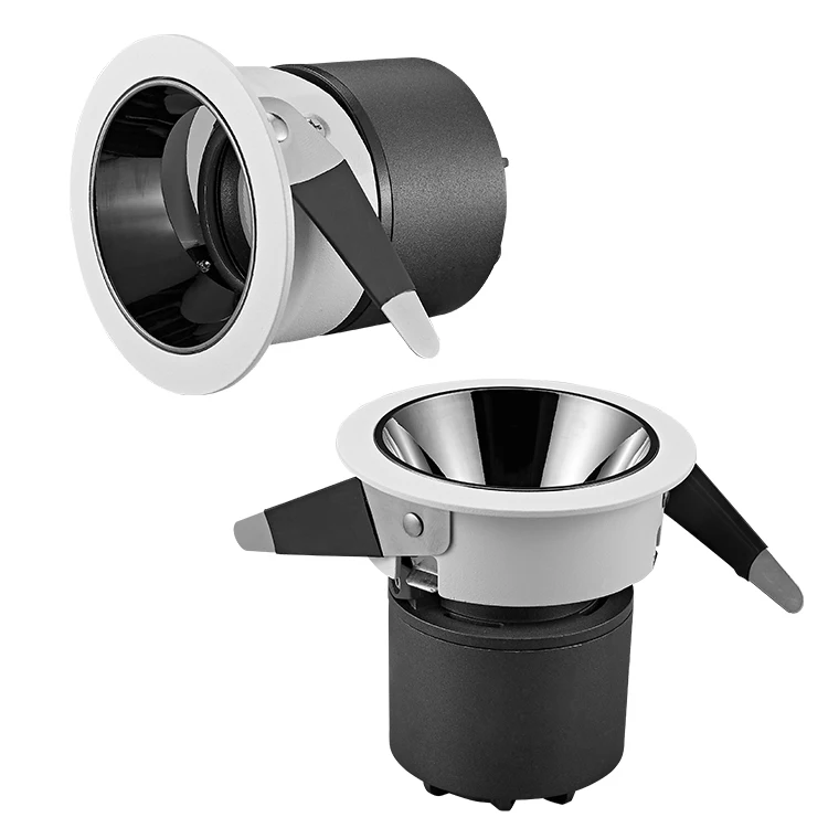 Frameless Led Hotel Villa Commercial Downlight 75mm Cut Out Recessed ...