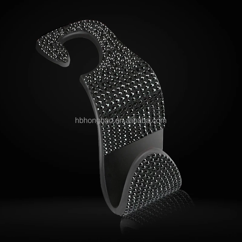 Mini Cute Car Seat Hook Shiny Diamonds Portable Seat Headrest Organizer Holder Hooks - Buy Mini ...