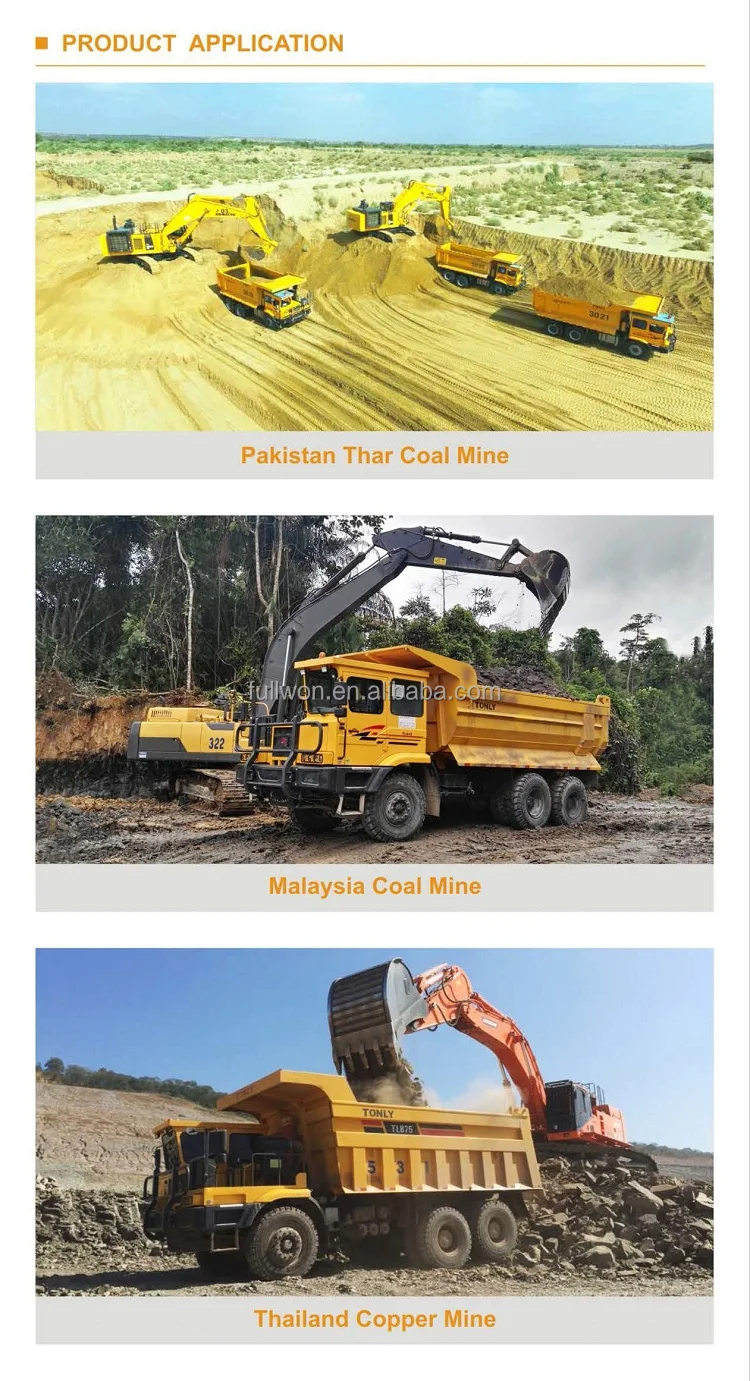 TONLY TLD90 90ton AT Transmission Mining Dump Truck