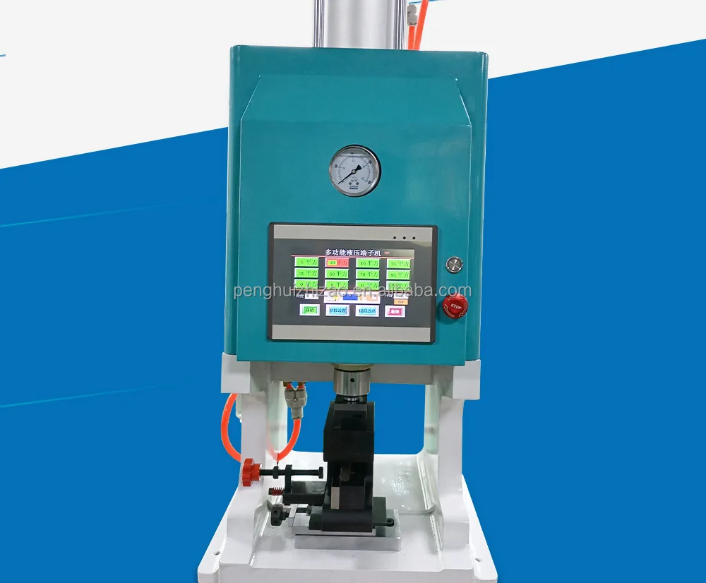 10t Hydraulic Terminal Crimping Machine 2.5 To 70 Sqmm Large Cable Lug ...