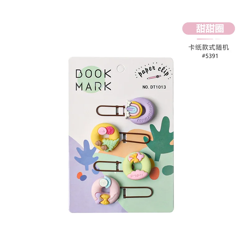 Cartoon Paper Clip Student Metal Paperclip Diy Decoration Shaped Paper ...