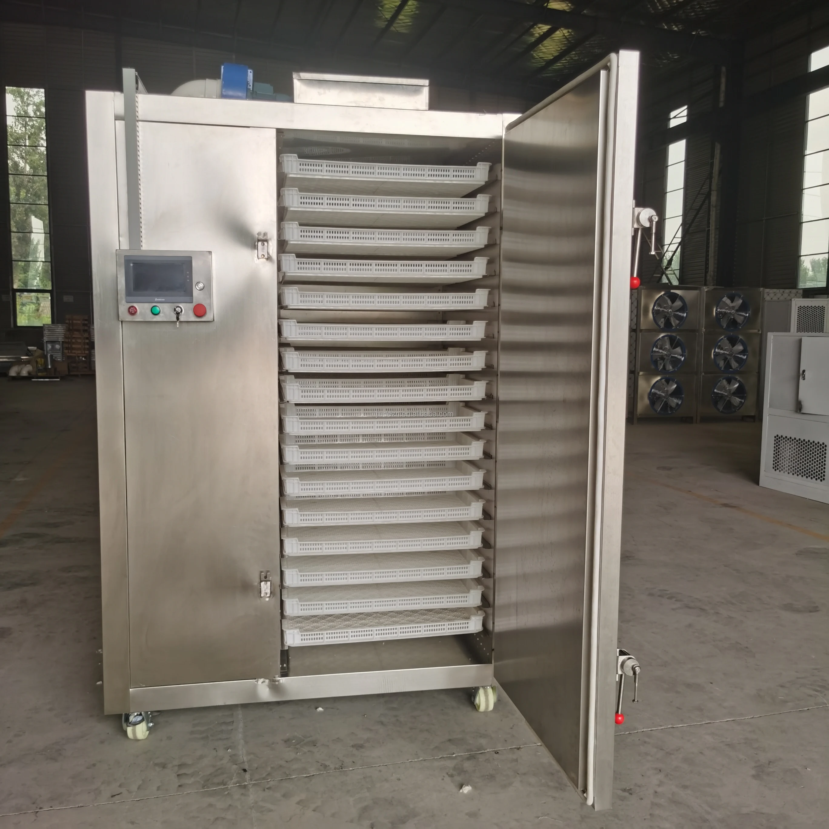 32trays Strawberry PLC Dehydrator Machine Dried Fruit Drying Machine ...