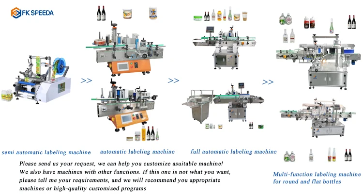 FK605 Desktop Automatic Labeling Machine - Efficient & Reliable