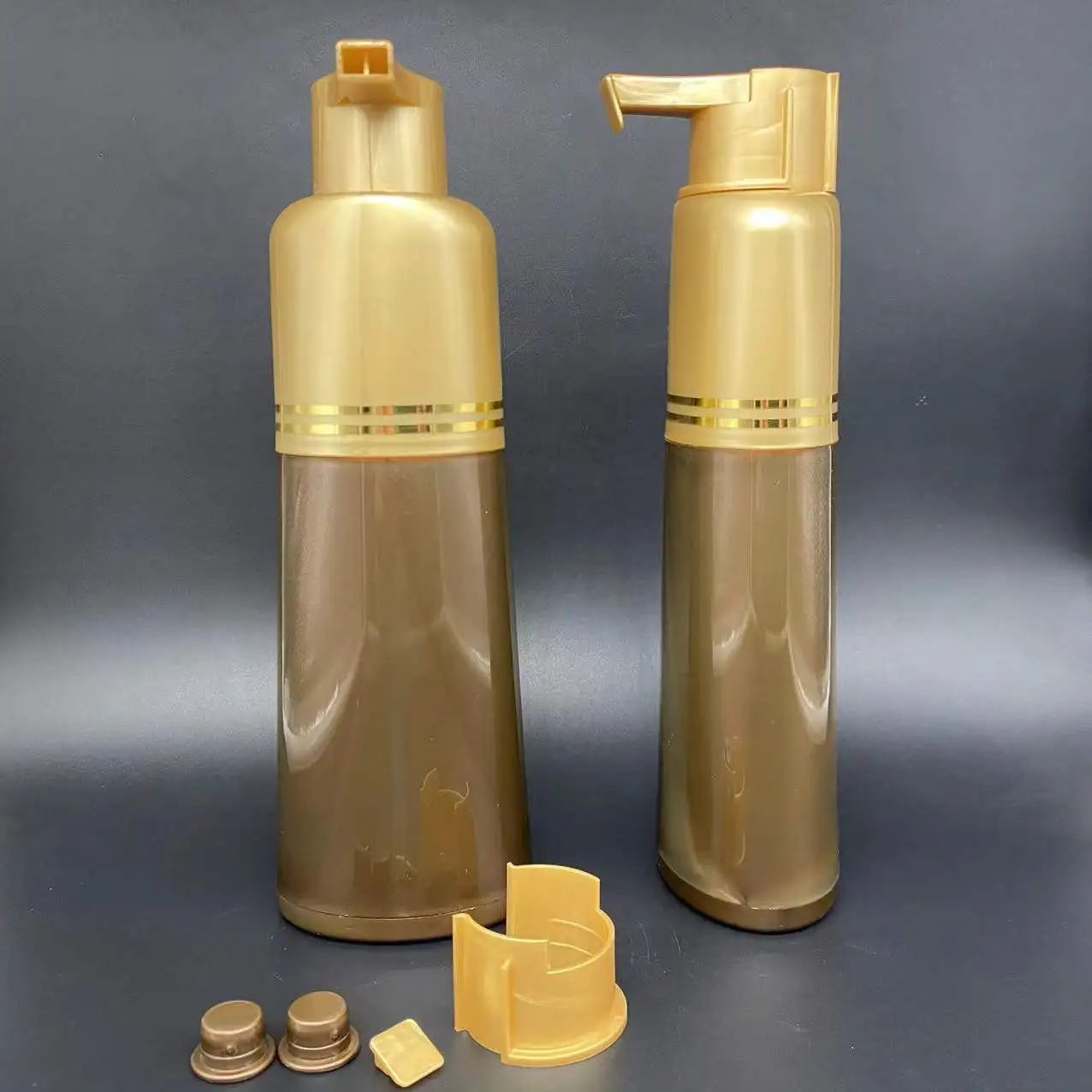 Salon Packaging Hair Dye Container - 200ml 500ml Black