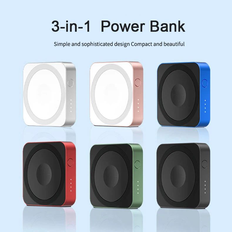 CXX Tech 3-IN-1 Wireless Power Bank - 5000mah Portable Charger