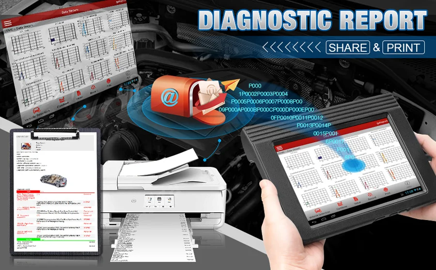 Launch X431 V Pro V5.0 8inch - High Performance Diagnostics