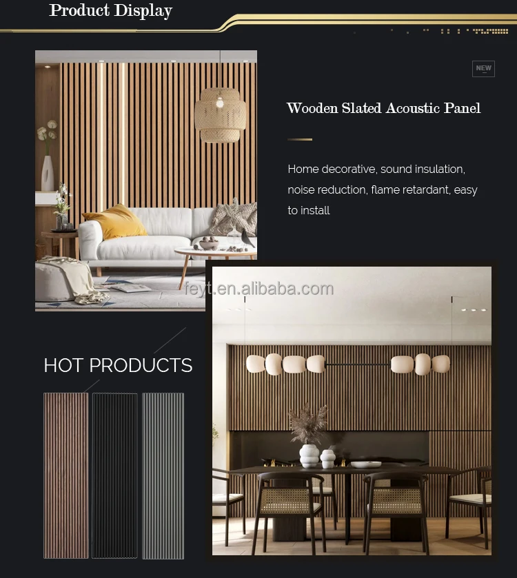 Hexagon Wooden Akupanel Wood Veneer Sound Insulation Wall Panel ...