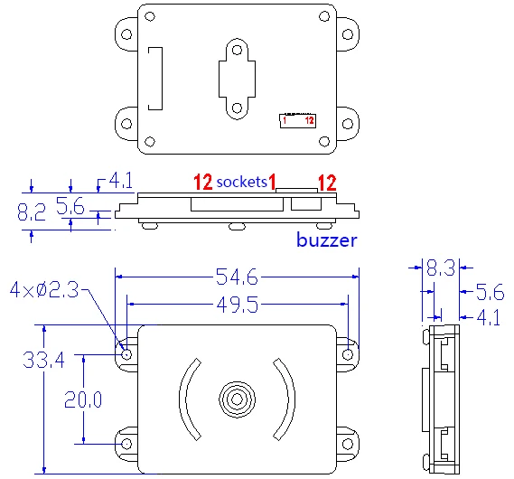 Access Control Rfid Nfcs Swipe Barcode Card Reader Embedded 2d Scanner ...