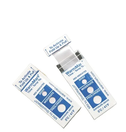 Cold Chain Time Temperature Sticker 751 - Buy Heat Sensitive Color ...