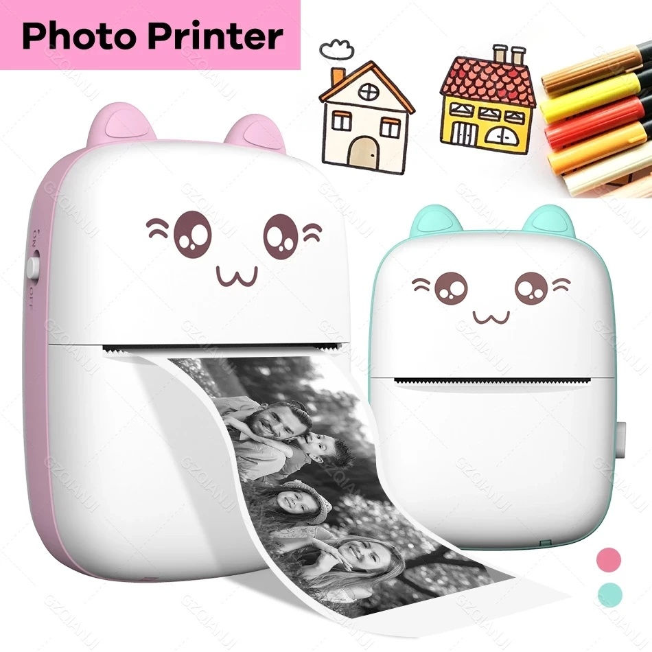 Study Notes Printer With AI COOPOY – Bluetooth Thermal Sticker Printer ...