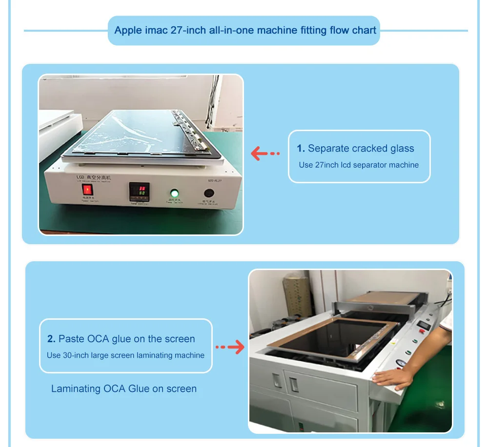 Optical Stack Bonding Machine For Touch Screen Oca Assembly 600x900mm - Buy Optical Stack ...