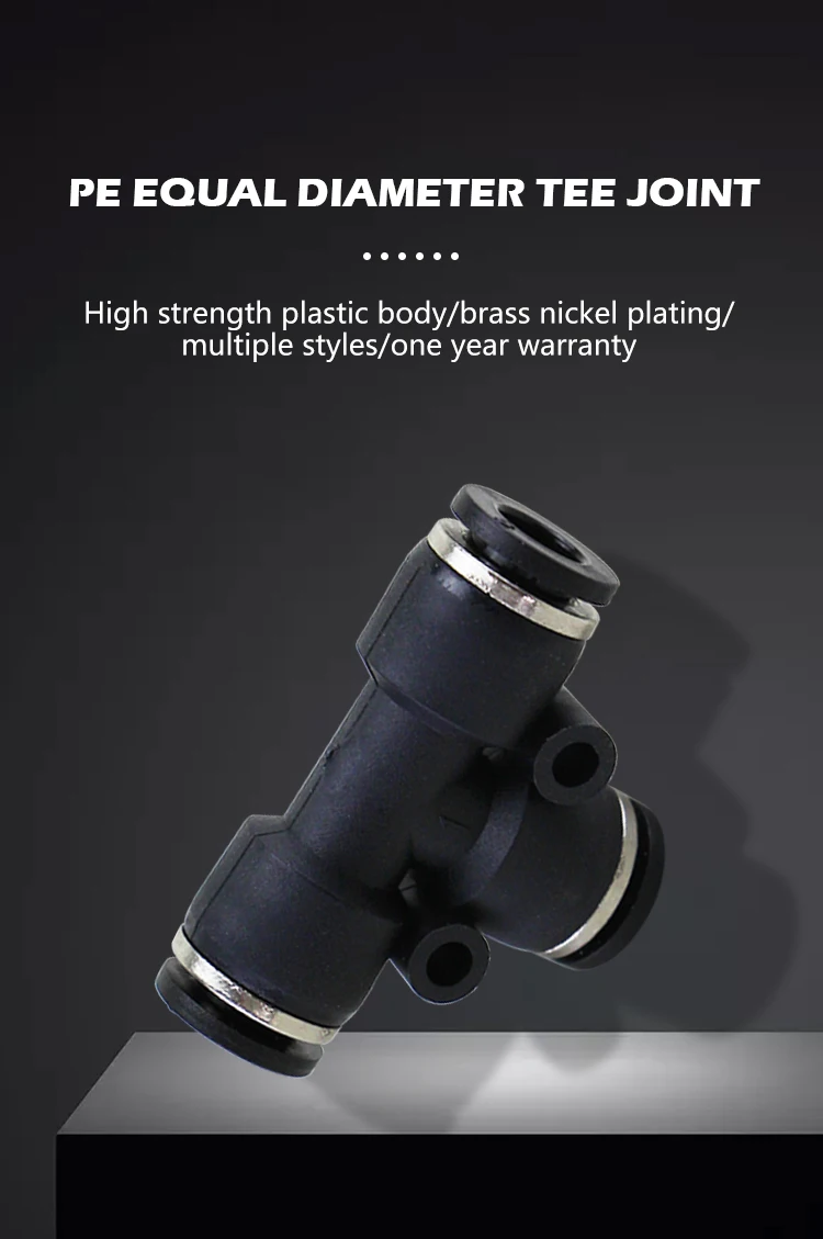 Plastic Quick Connect Pneumatic Fittings - Reliable & Durable