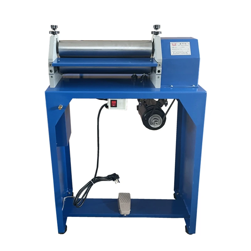 Simple Press Leather Lamination Roller Leather Flattening Machine ...
