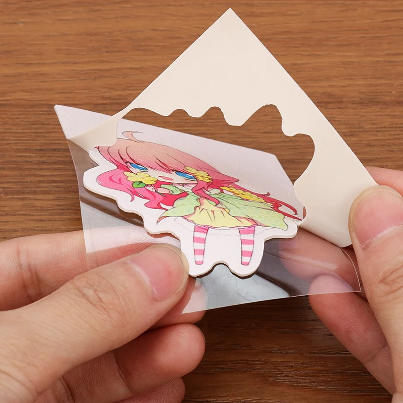 2021 Vograce Cartoon Anime Custom Die Cut Vinyl Sticker Holographic ...