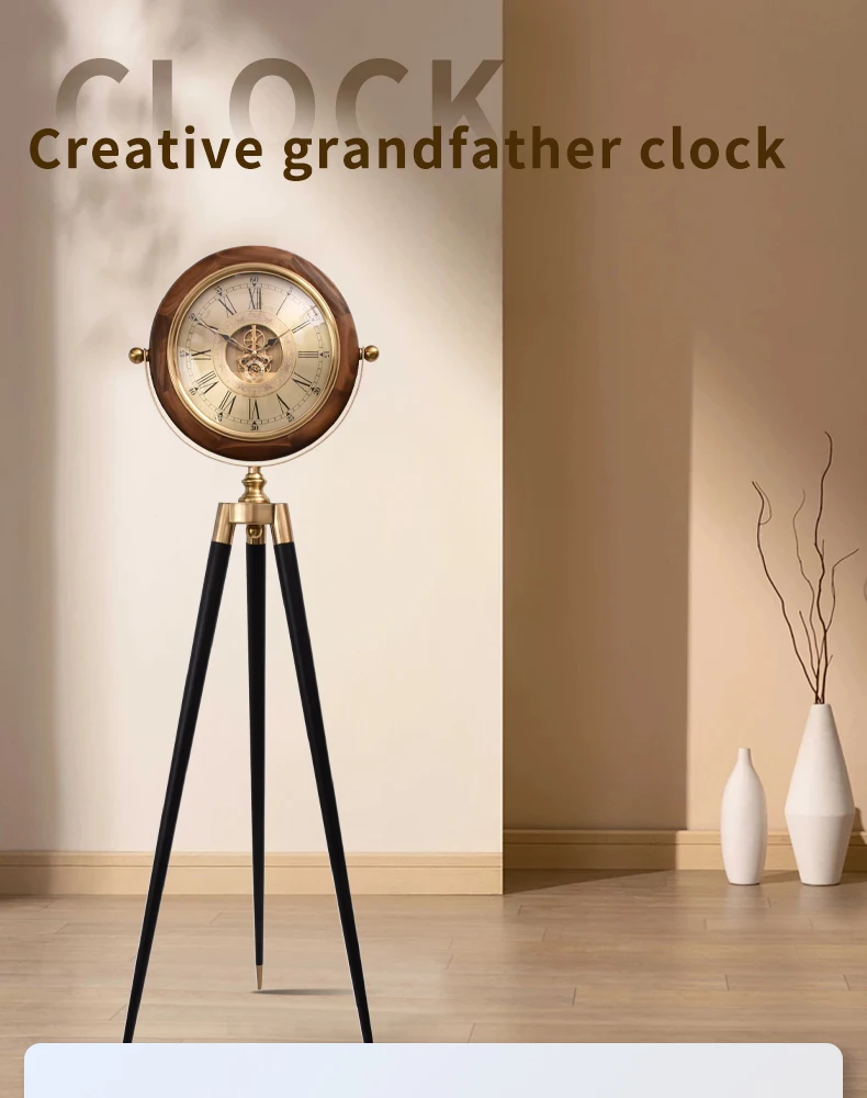 Floor Clocks Grandfather Clock Standing Clock Solid Wooden High Grade ...