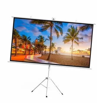 Tripod Standing Projector Screen Folding Screen Outdoor / Indoor ...