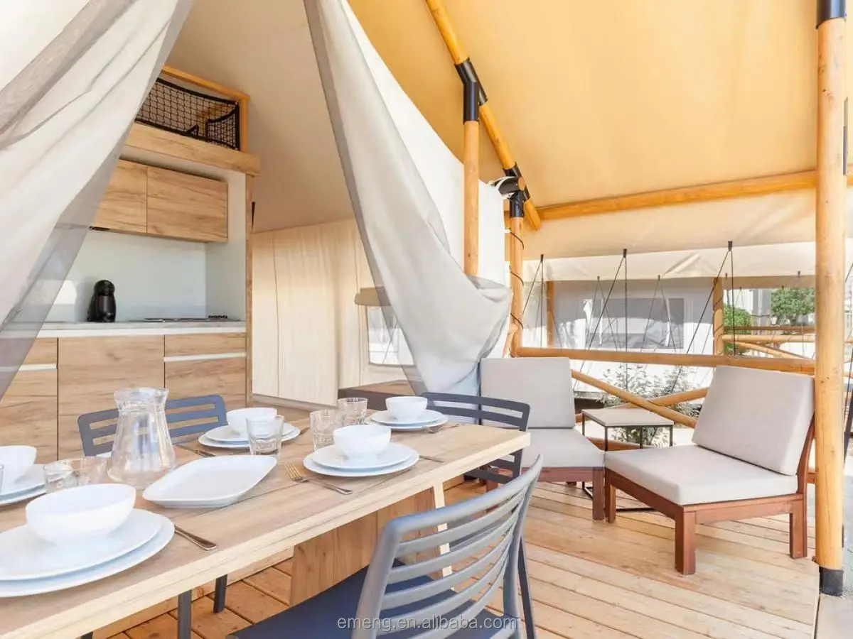 Luxury Solid Wood Structure Ridge Wooden House One Bedroom And One ...