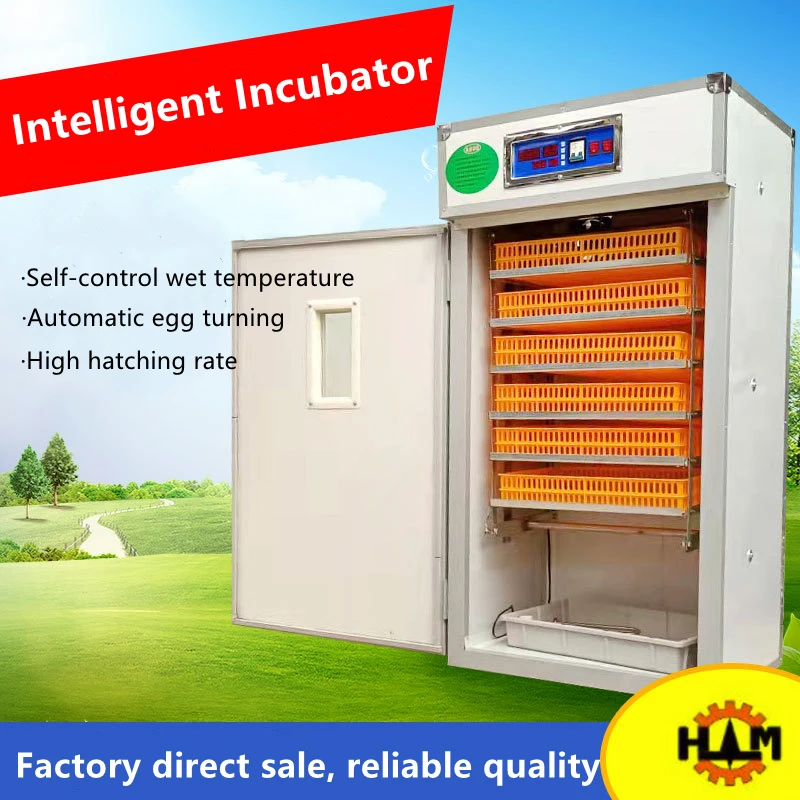 Fully Automatic Farming Solar Egg Incubator Hatching 1056 Eggs Solar Incubator Hatchery Machine ...