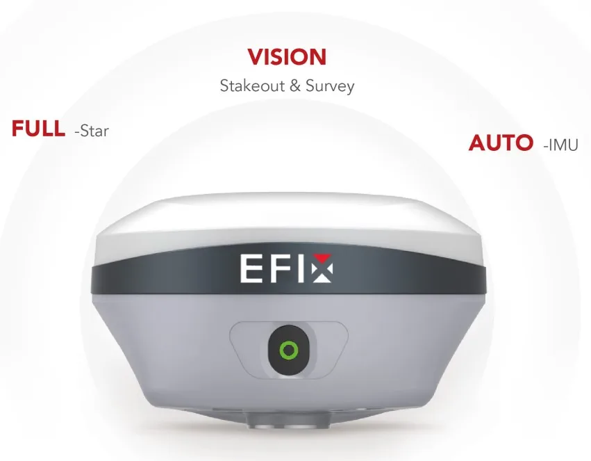 1608 Channels Efix Brand Gnss Gps Receiver Rtk Rover F8 Ebase Vision ...