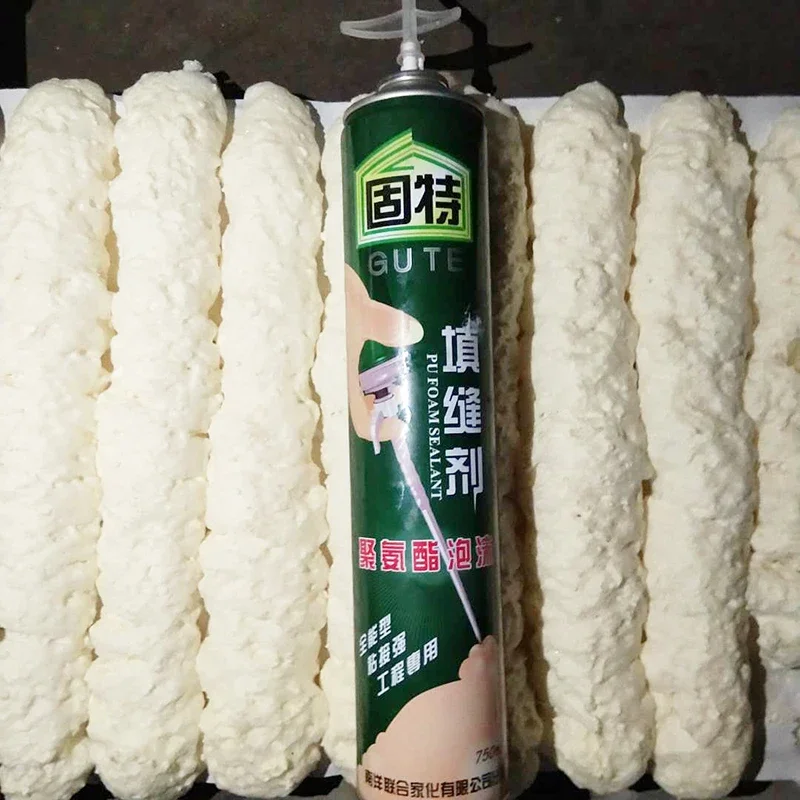 750 Ml Polyurethane Spray Water Soluble Foam Closed Cell Pu Foam ...