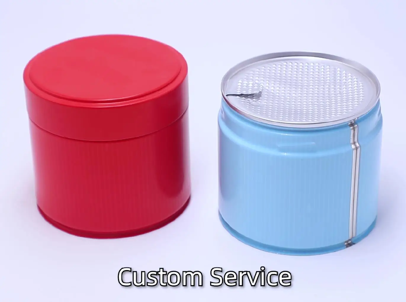 Custom Seamless Coffee Bean Tin Can - High Quality Packaging