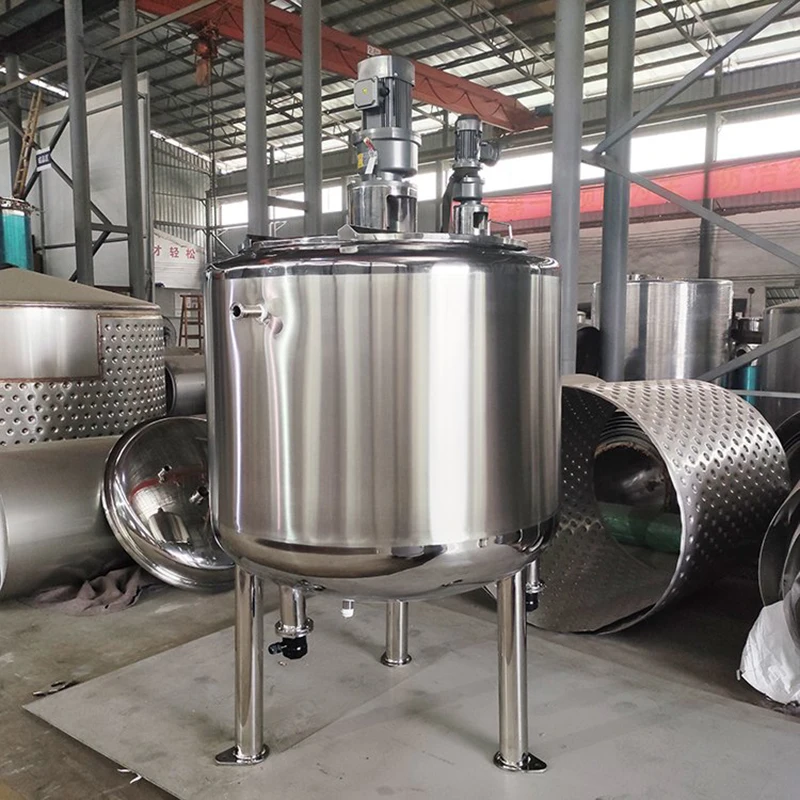 300l High Shear Mixer Emulsion Vessel Steam Heating Jacketed Mixing ...