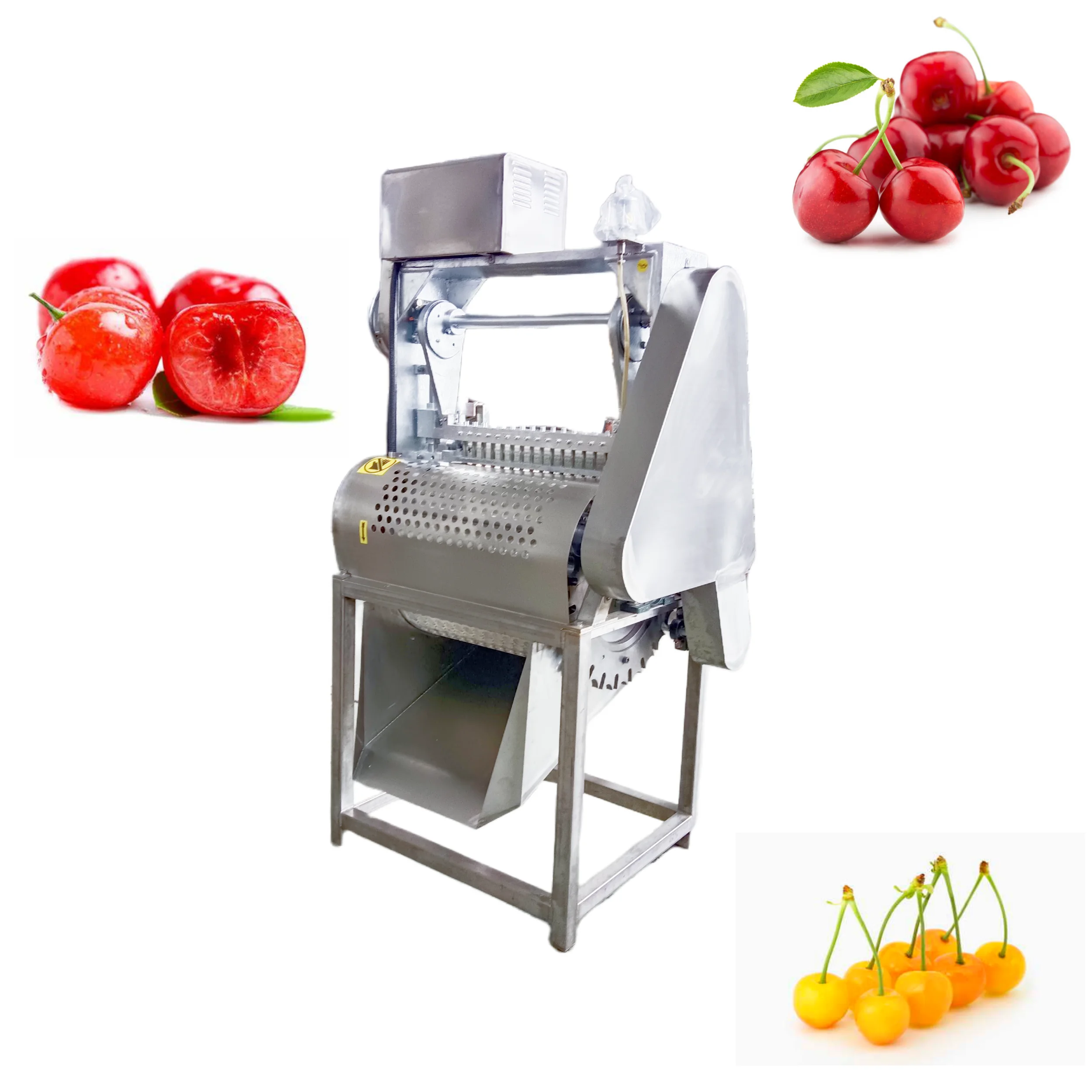 Efficient Cherry Seed Pitting Machine - 304 Stainless Steel