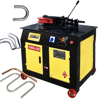 New Hydraulic Pipe Bender Semi-automatic Steel Bending Machine With ...