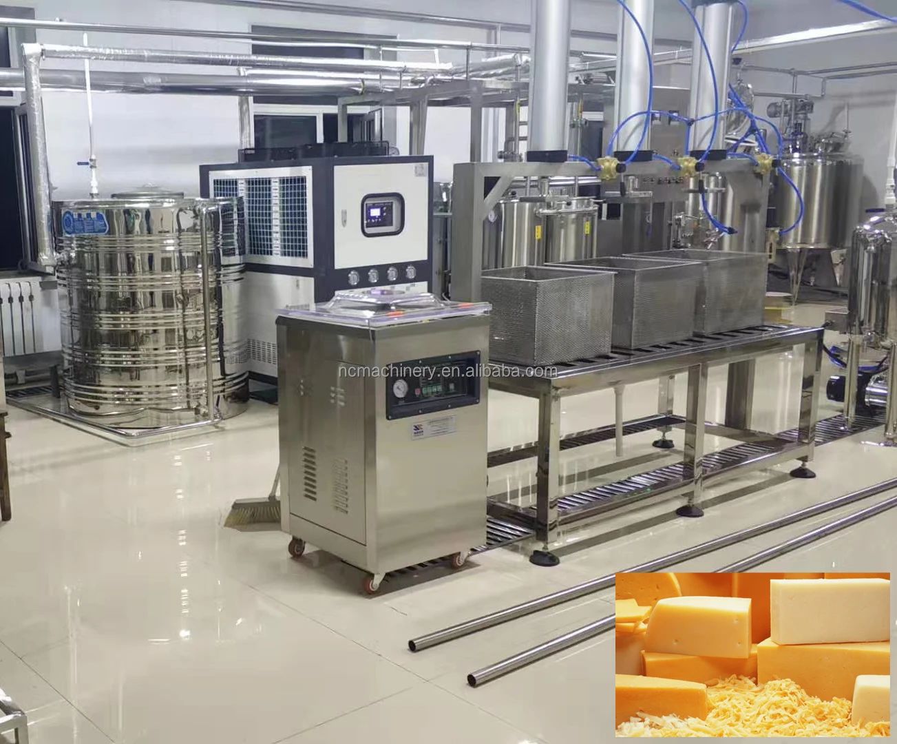 300L Cheese Cooker Machine - Efficient Cheese Making