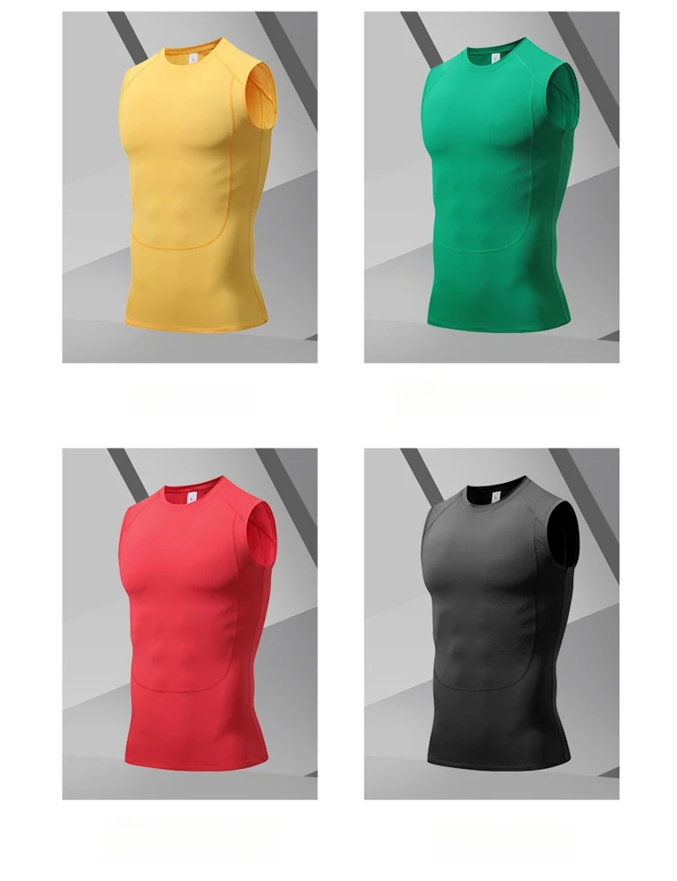 Compression Tank Tops Men Singlet Seamless Running Singlet Men Summer ...