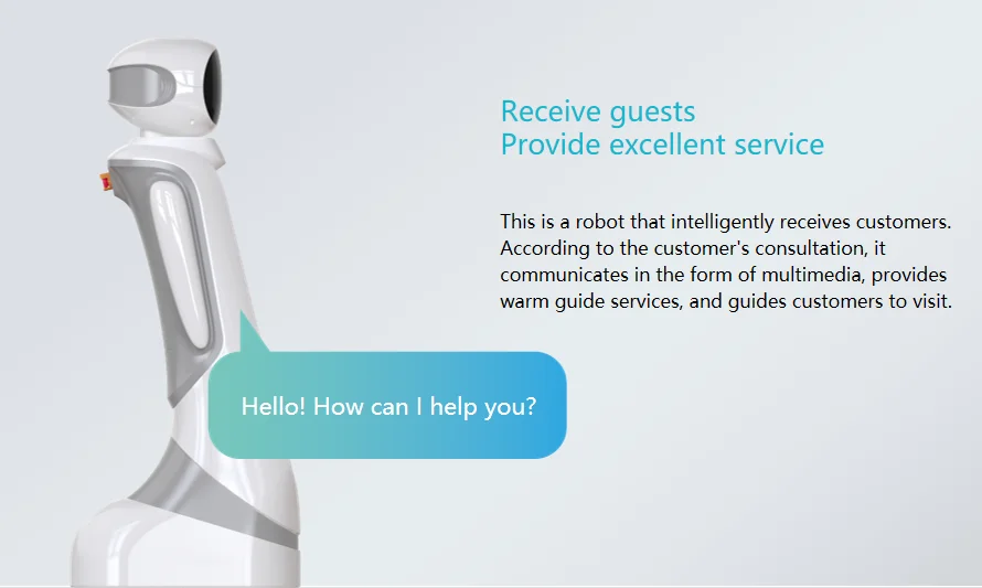 Large Screen Voice Interaction Robot Equipped With Face Recognition ...