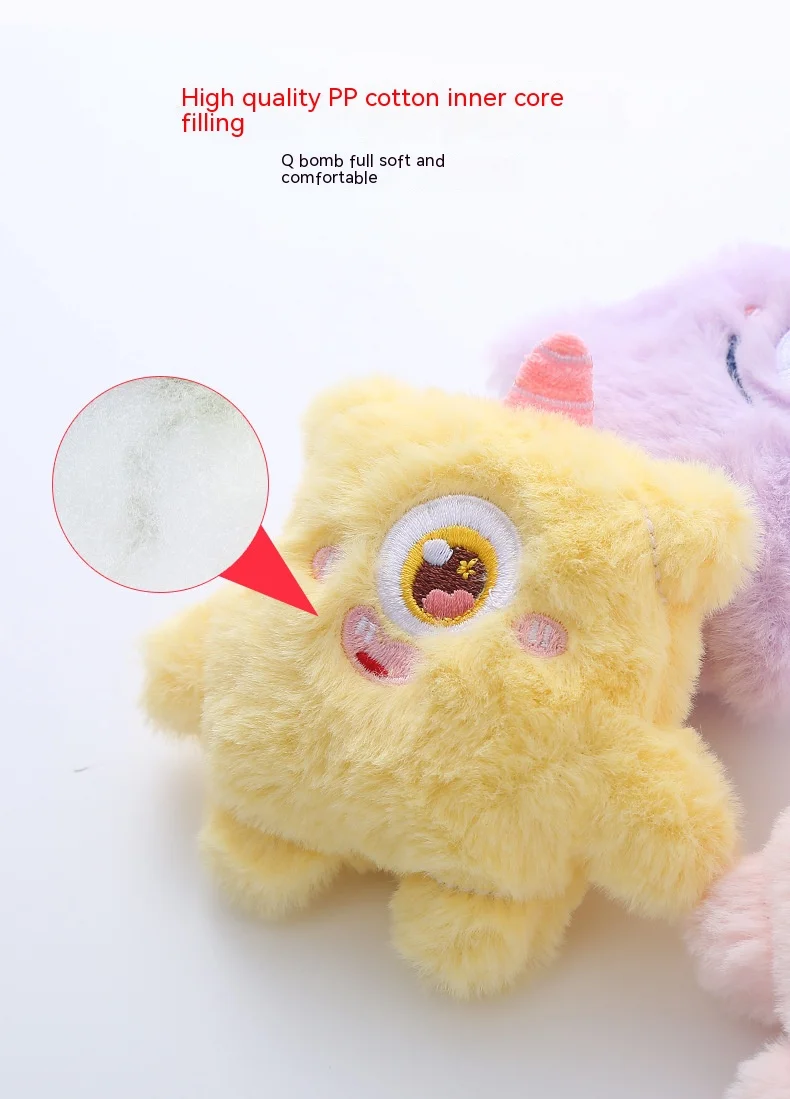Wholesale Multicolor Big-eyed Monster Animal Shape Soft Plush ...