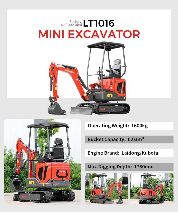 Mini Chinese Excavators - High Performance & Versatility