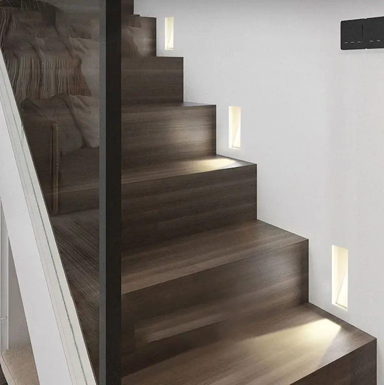 Intelligent Indoor LED Step Light Decorative Frameless Recessed ...