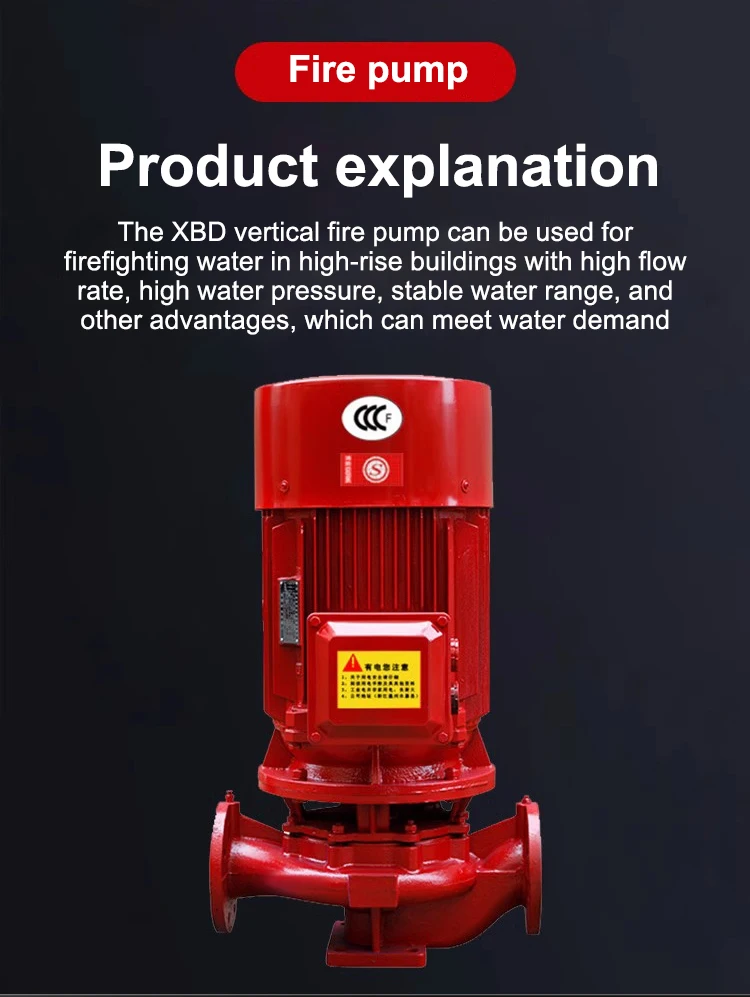 Horizontal Diesel Engine Fire Pump Xbc Diesel Fire Pump Emergency Large ...