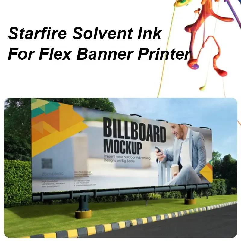 LETOP 5L Starfire Machine Ink 25PL CMYK Solvent Ink for Large Format ...