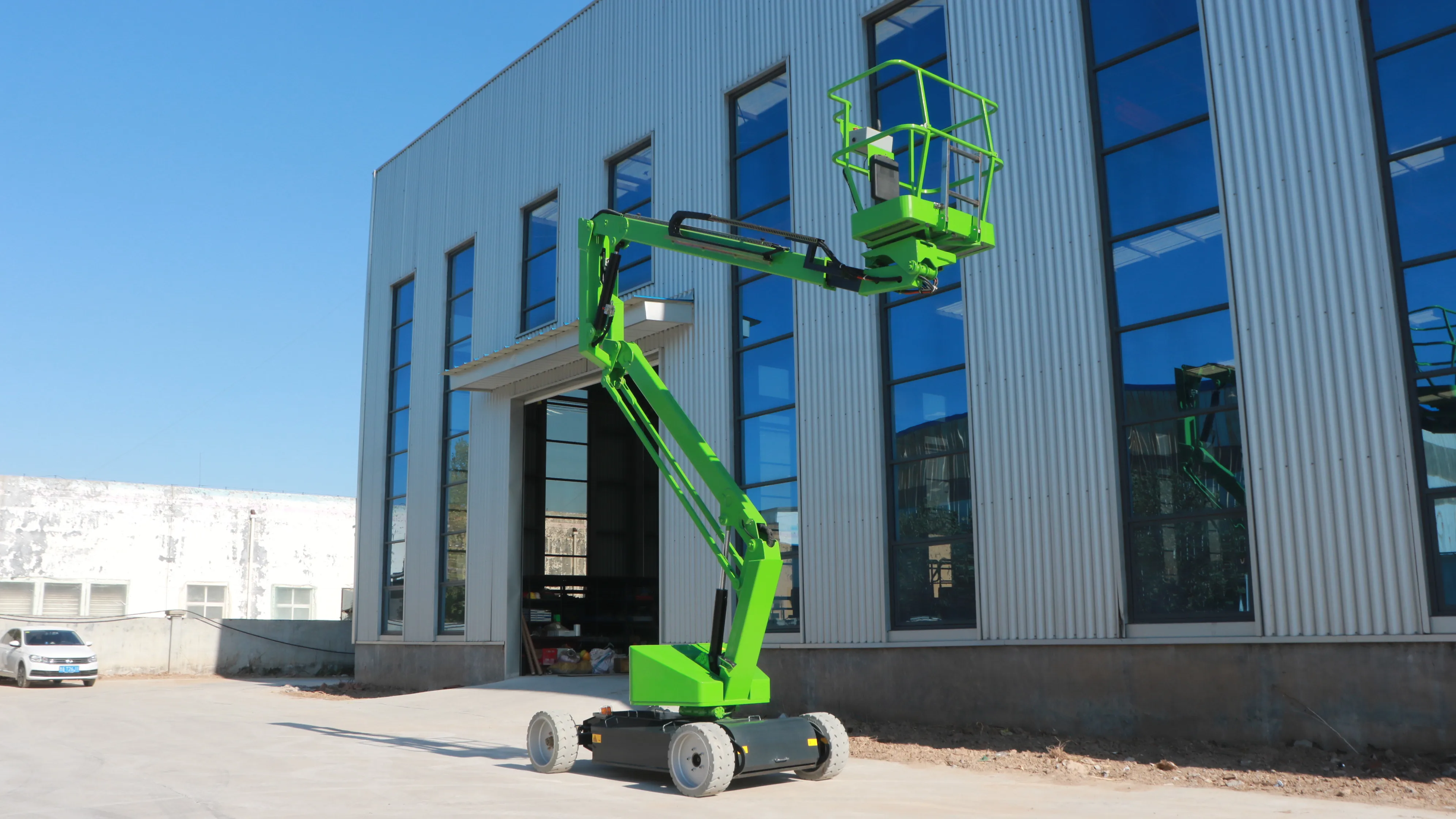 11m 20m Folding Arm Articulated Aerial Work Platform Self Propelled ...