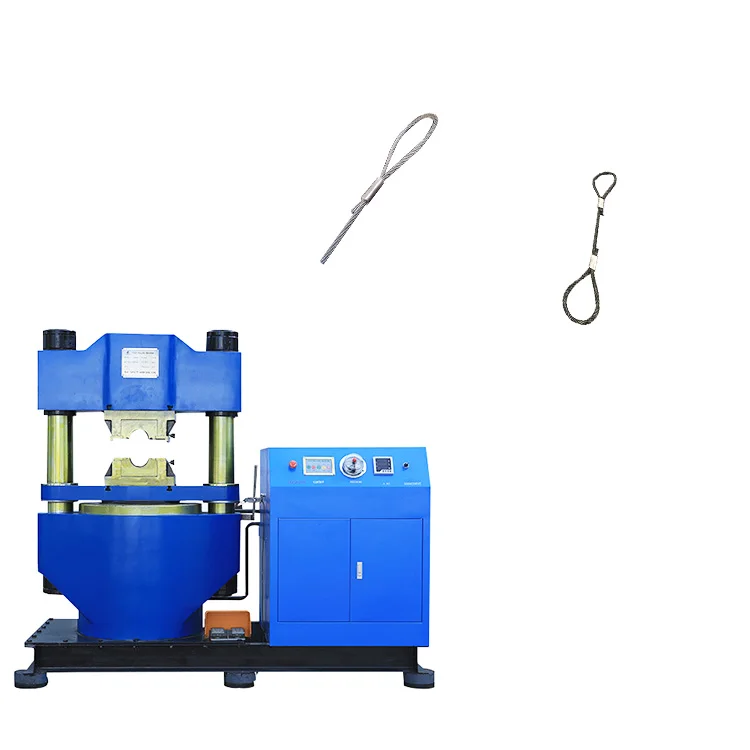 Wire Rope Sling Pressing Machine Wire Rope Crimping Tool 9-rollers Cold ... Wire Rope Sling Pressing Machine Wire Rope Crimping Tool 9-rollers Cold ...