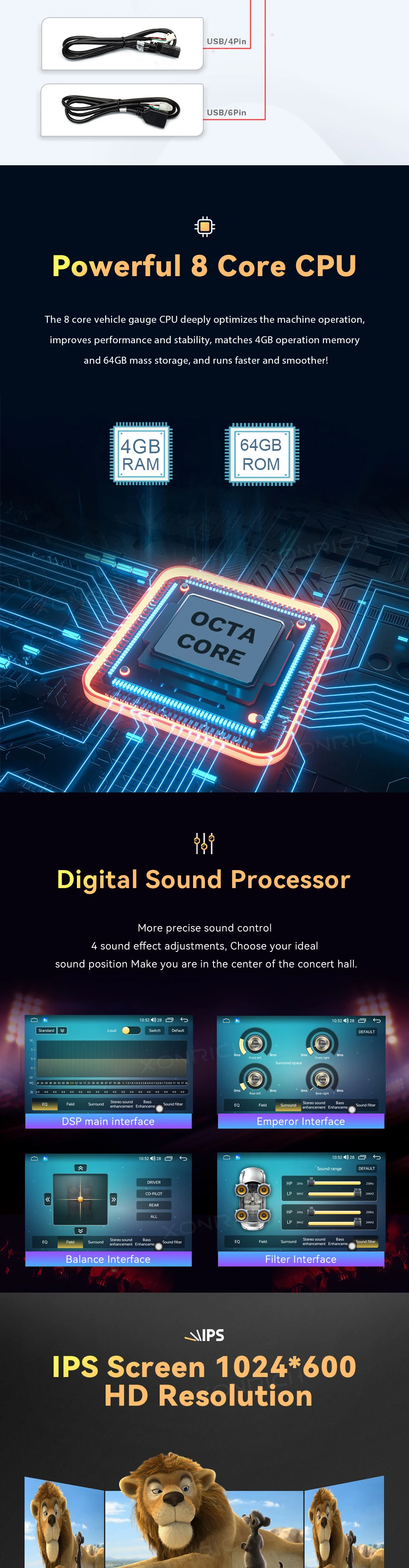 Android 12 Car Multimedia Player for Land Rover Discovery 3