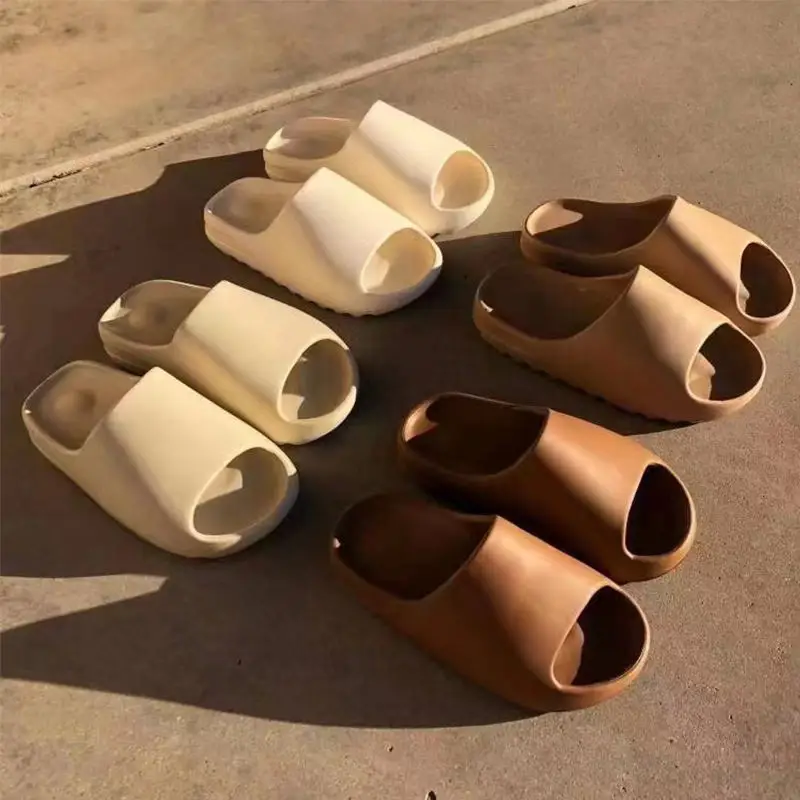 New Fashion Thick Sponge Sole Slippers Slippers Color Thick Sole Non ...