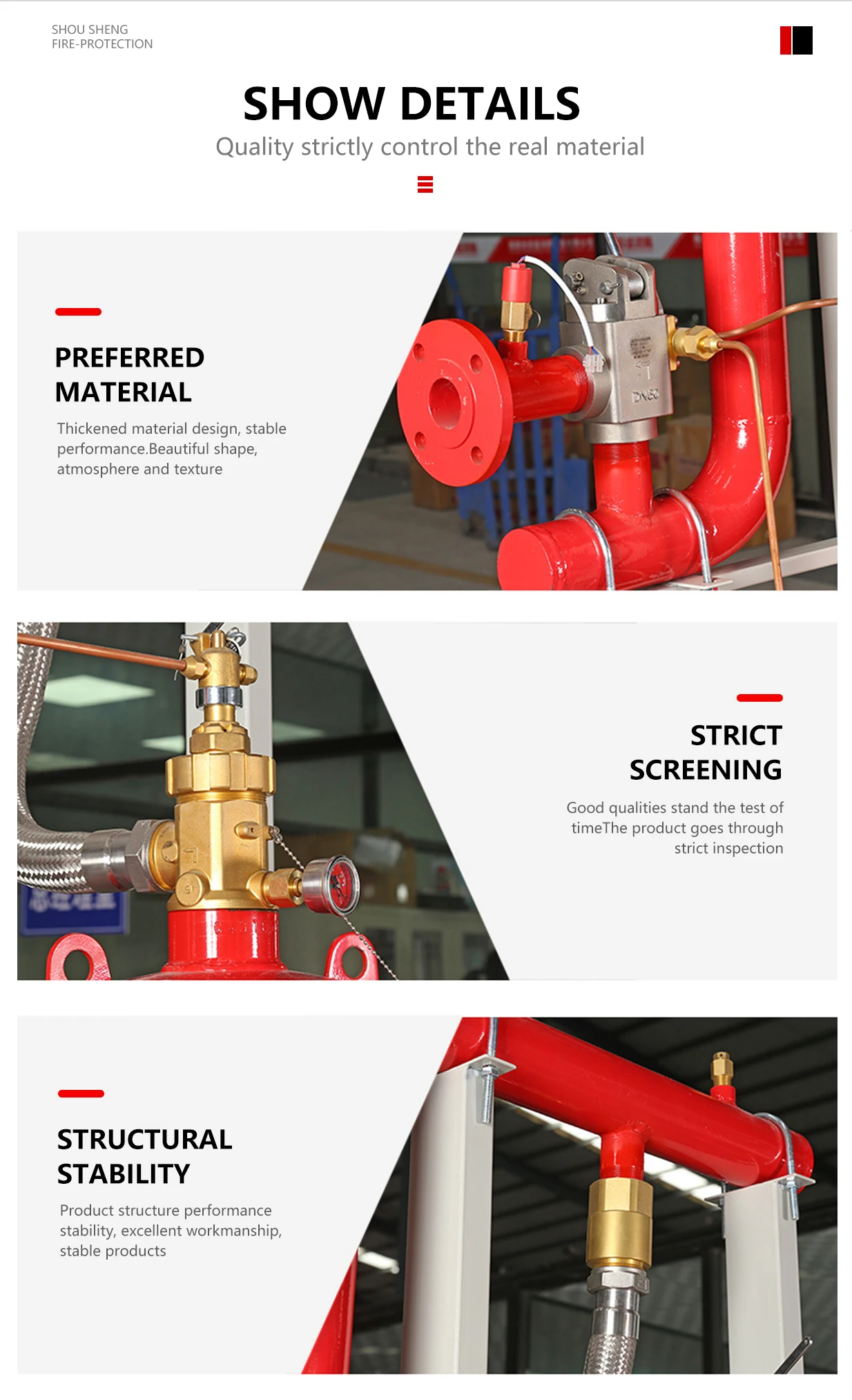 High Quality Fire Suppression System With Gas IG541 80L 20Mpa Gas Extinguishing System IG541 ...