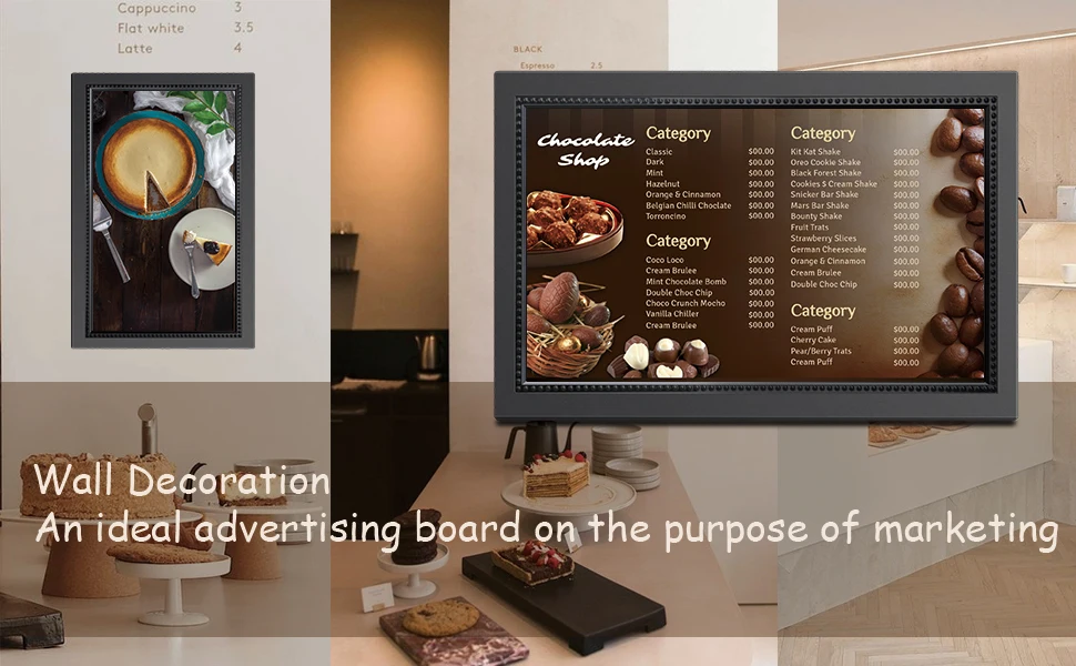 Frameo 15.6 Inch Smart Wifi Monitor 1920x1080 Ips Touch Screen Auto ...