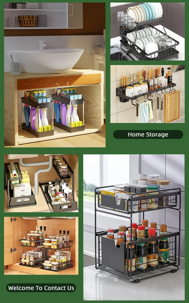 Rotating Storage Rack - Efficient Fruit & Veggie Storage