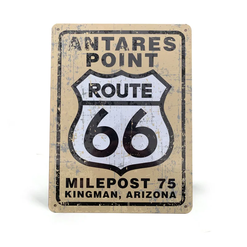 Custom Design Embossed Metal Sign - Vintage Retro Decor