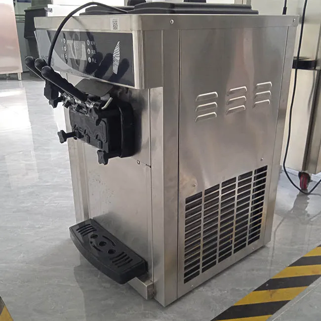 Table Top Soft Serve Ice Cream Machine Icecream Maker Icecream Machine ...