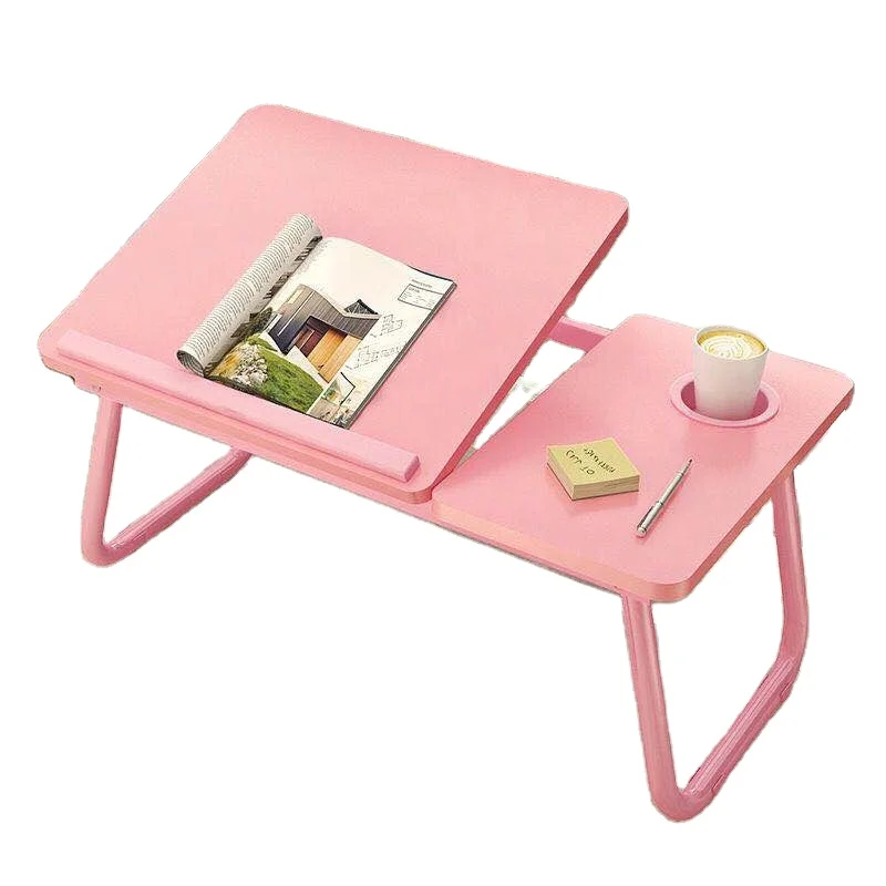 Factory Price Angle Adjustable Laptop Table Folding Table for Dormitory ...